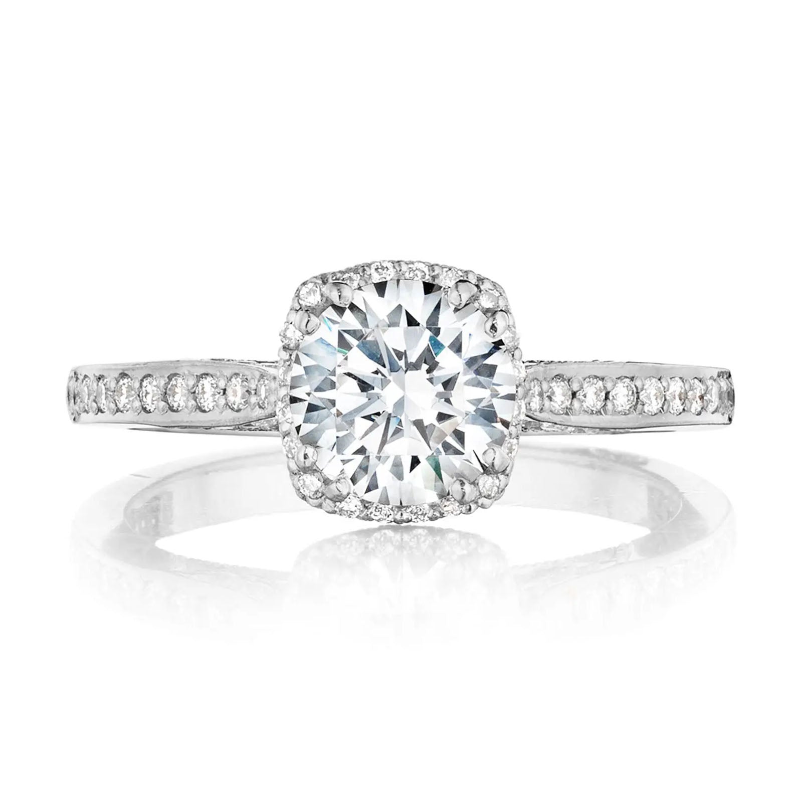 Round Bloom Semi Mount Ring by Tacori | Diamond Cellar