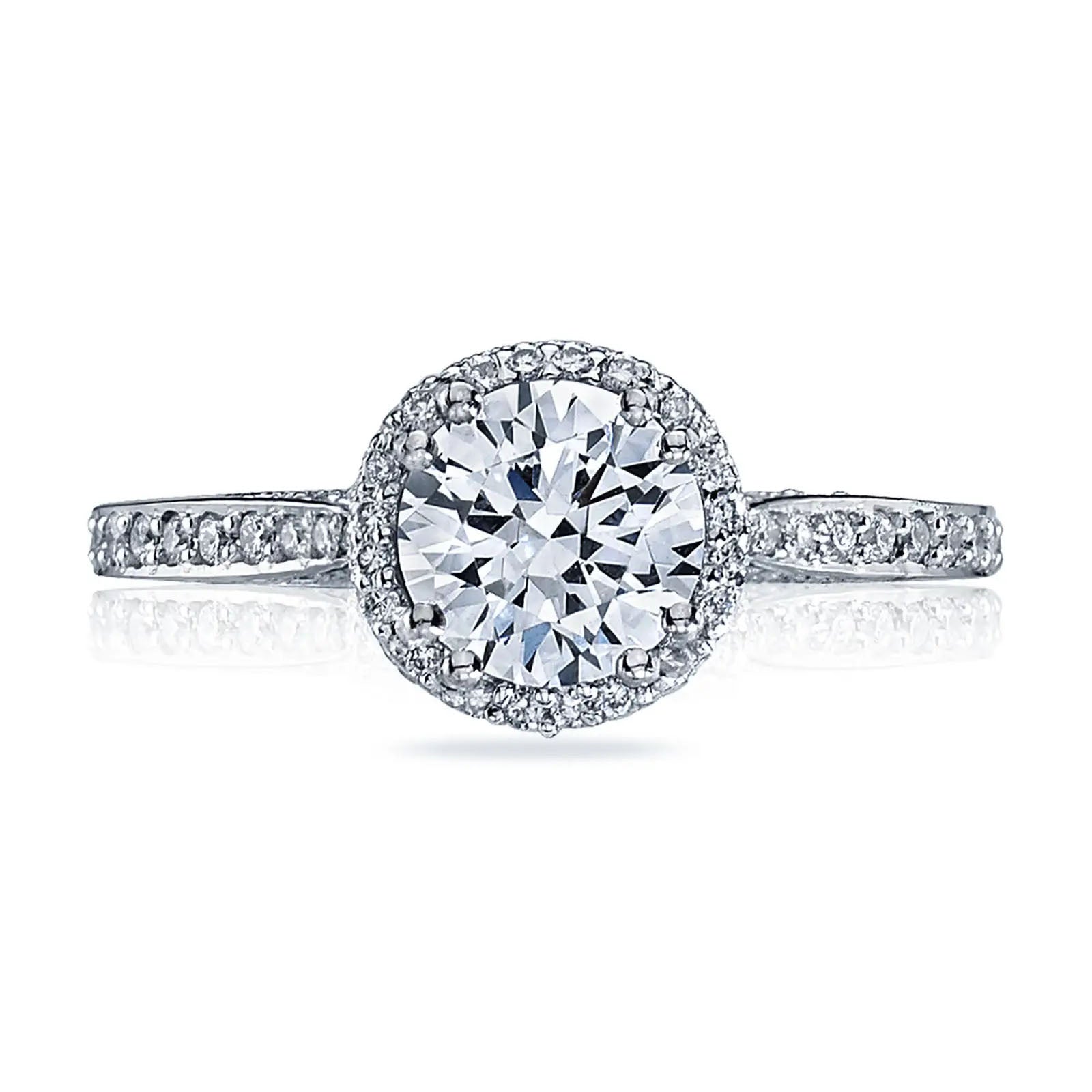 Round Bloom Semi Mount Ring by Tacori | Diamond Cellar