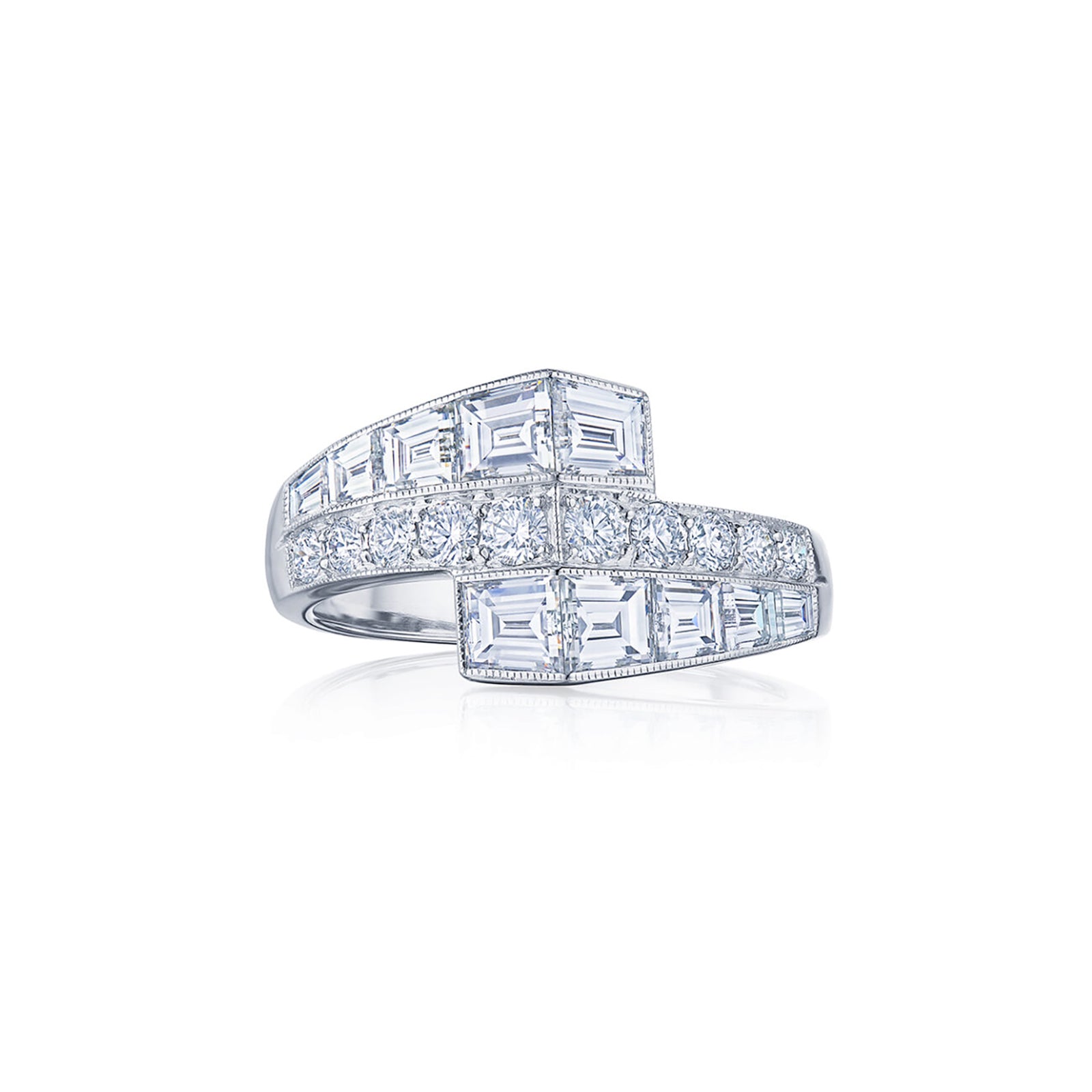 Splendor Wraparound Ring with Diamonds by Kwiat | Diamond Cellar