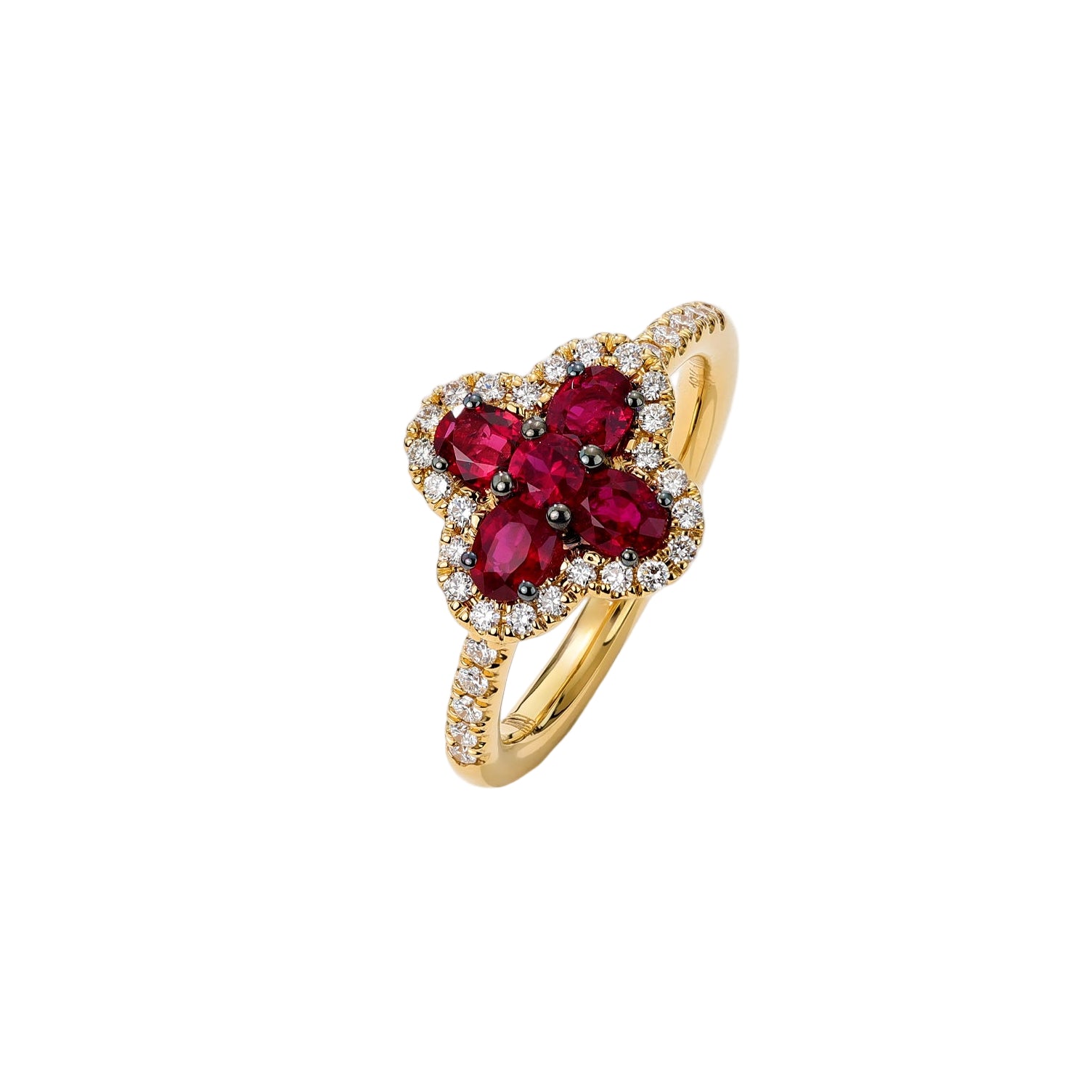 Felicity Ruby and Diamond Ring by Mark Henry | Diamond Cellar