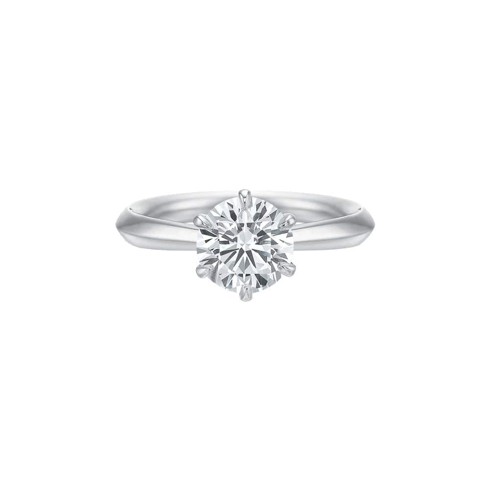 Classic Solitaire Setting by Precision Set | Diamond Cellar