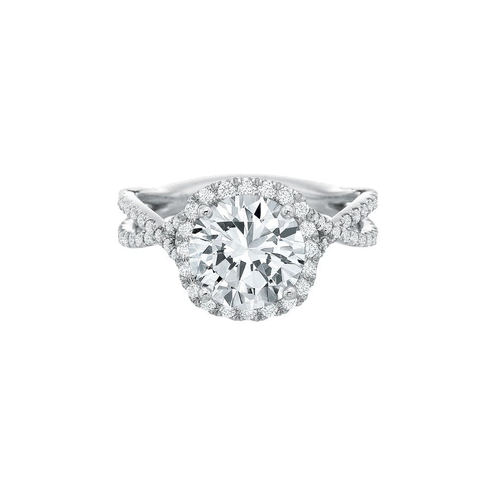 Diamond Halo Setting by Precision Set | Diamond Cellar
